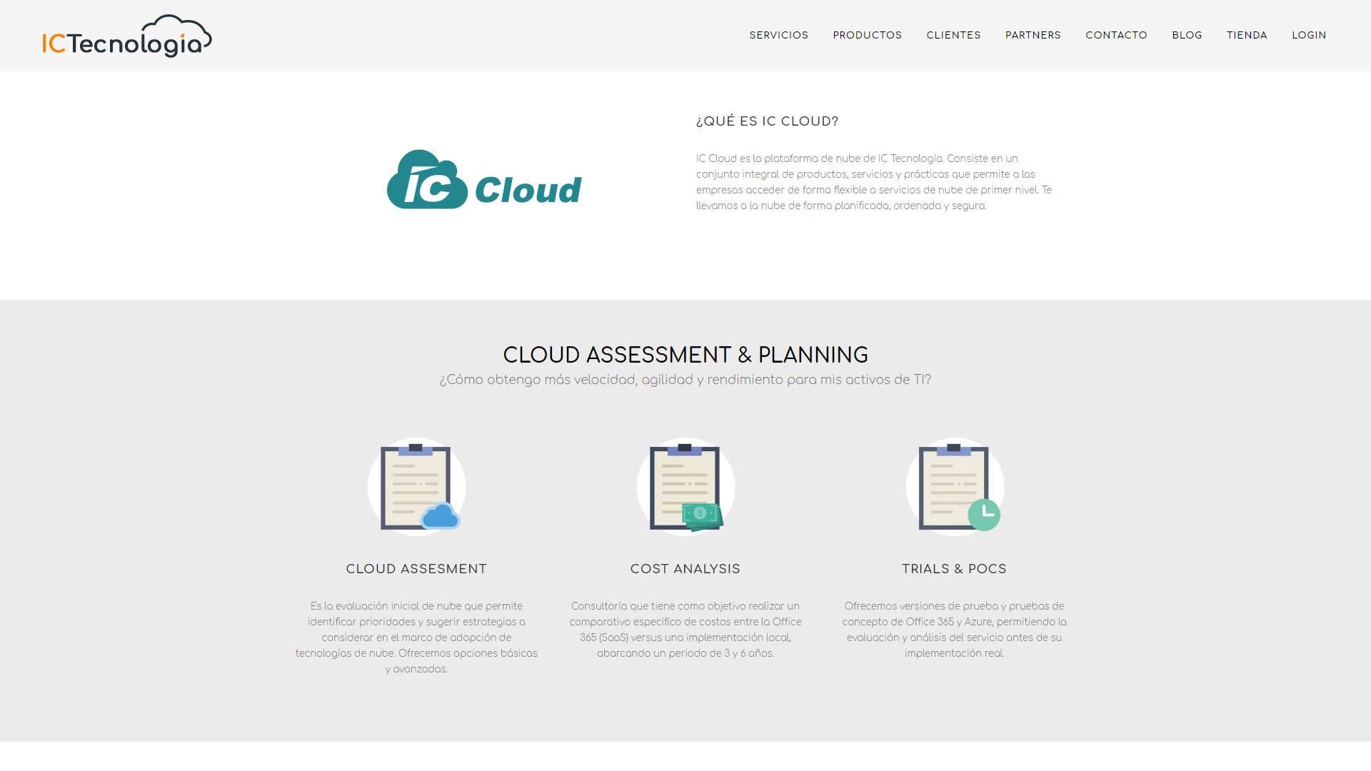 IC Cloud - Servicios y soluciones Cloud, Microsoft 365 & Azure